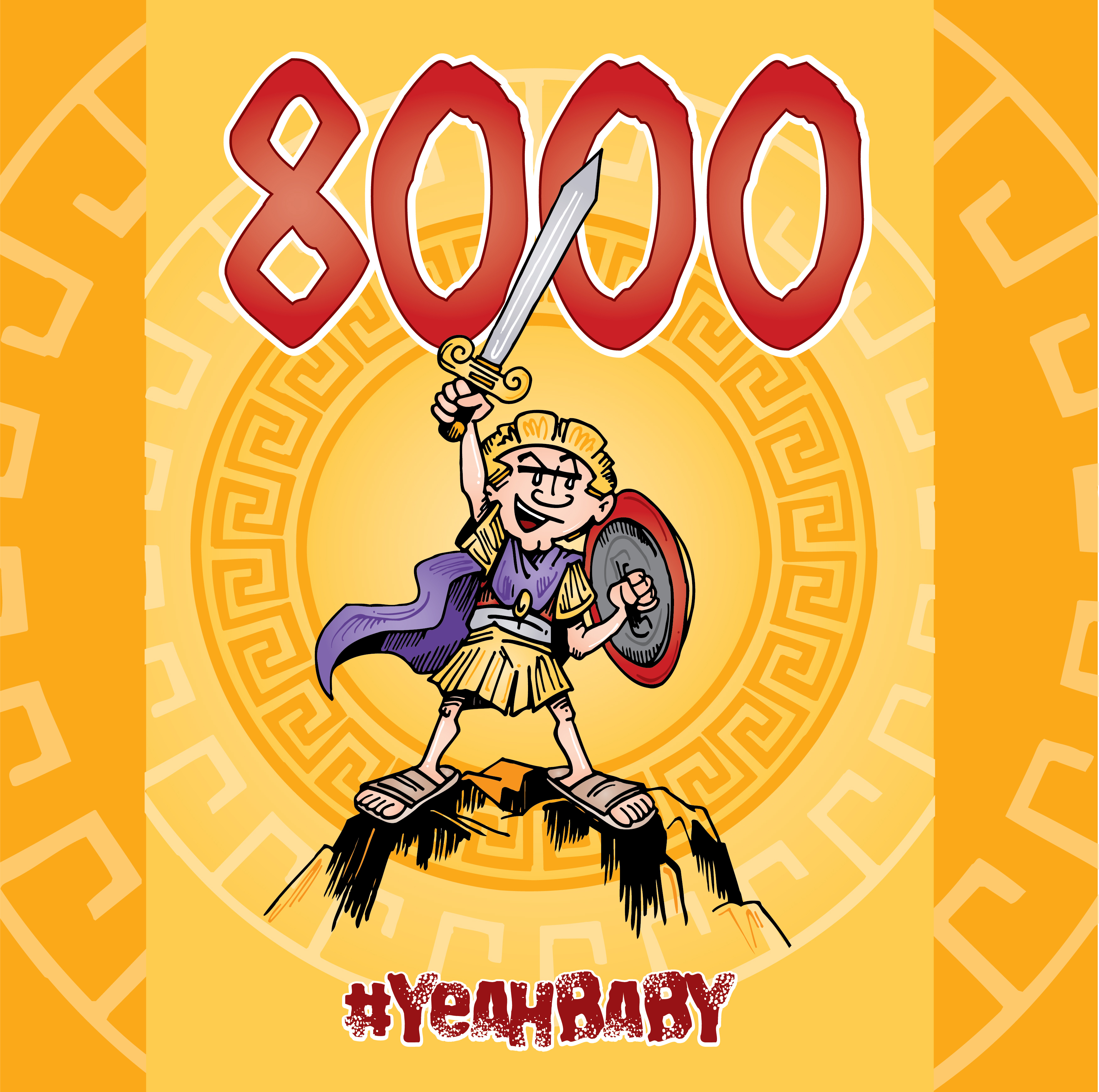 8000!!! – ALEXANDER DE GROTE